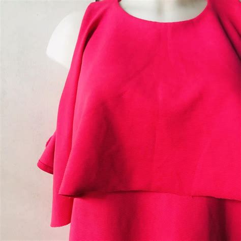 Zara Hot Pink Dress On Carousell
