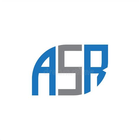 Asr Letter Logo Design On White Background Asr Creative Initials Letter