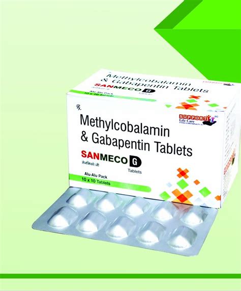 Gabapentin Methylcobalamine Tablet Packaging Type 10x10 At ₹ 1250 Box
