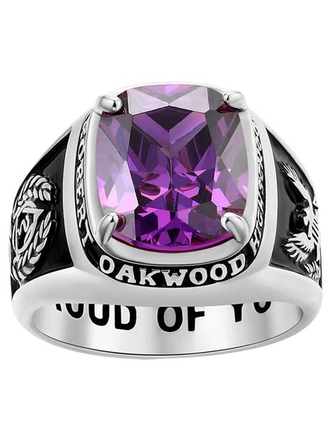 Order Now For 2025 Graduation Freestyle Mens Prong Station Birthstone