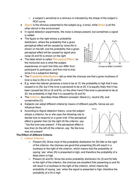 SOLUTION Signal Detection Theory Studypool