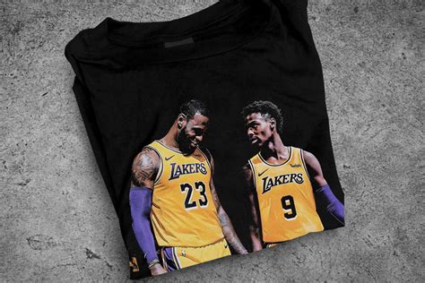Lebron And Bronny James T Shirt High Quality Vintage Hip Hop Music Retro