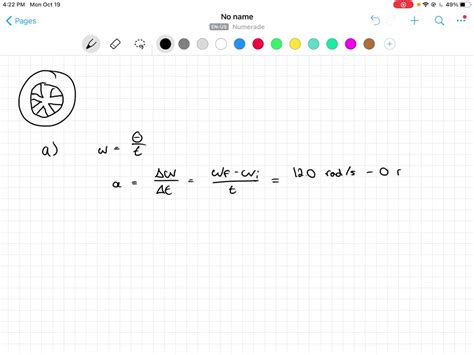Solveda Wheel Starts From Rest And Rotates With Constant Angular