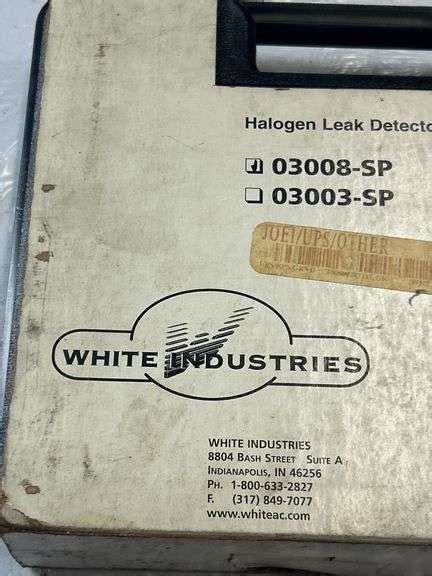 Halogen Leak Detector Auction Ohio