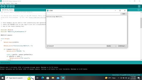 Max30102 Led Is Not Working With Arduino Nano Sensors Arduino Forum