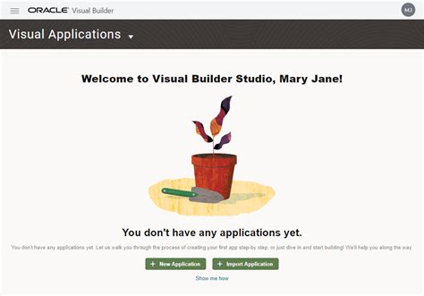 Create An Application In Processes In Oracle Integration