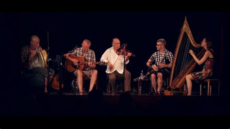 Traditional Irish Music And Band Guitar Bagpipes Violin And Harp