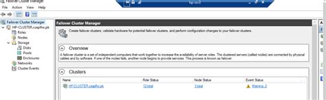 getting error hresult 0x80070005 e accessdenied on failover cluster
