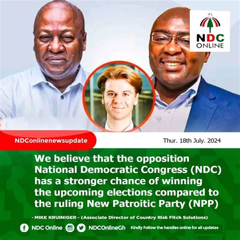 Ndc Online Gh On Linkedin Though The Signs Are Clear The Ndc As A Party Aint Going To Lose Guard