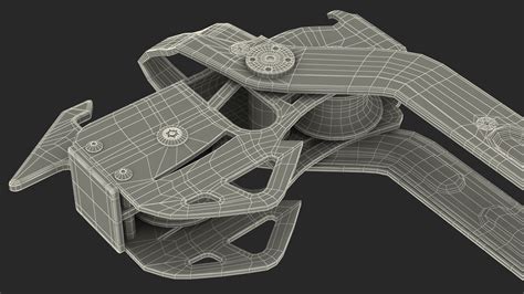 Trigger Cable System Impact Trolley White 3d Model 39 3ds Blend