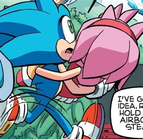 Sonamy Idw Sonic And Amy Sonic Adventure Sonic Franchise