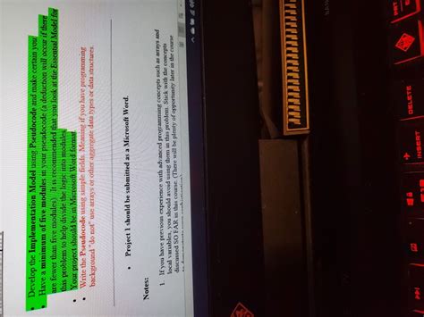 Develop The Implementation Model Using Pseudocode And Chegg