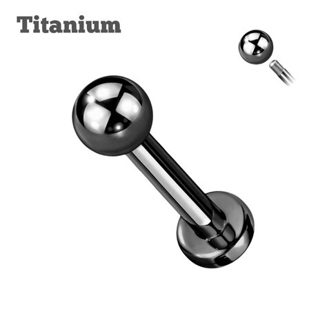 Ball Ends Threaded Titanium Labret