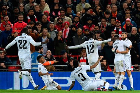 Real Madrid Vence Al Liverpool En La Ida De Octavos De Champions League