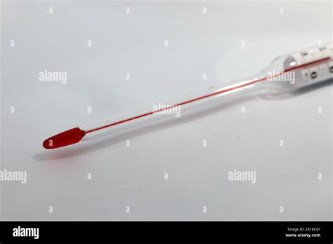 Thermometer The Simplest Device For Measuring Temperature Concept Of