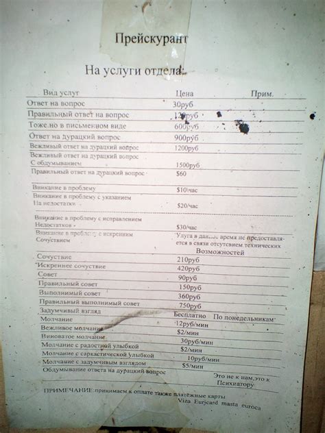Прайс в СТО :) Порадовал)) — Lada Приора седан, 1,6 л, 2012 года ...
