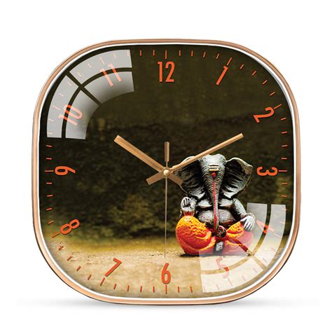 Ganesh Wall Clock Hobby Decor Pvt Ltd