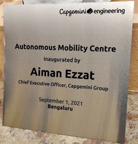 Rectangular Stainless Steel Sign Board At Rs 2500sq Ft Stainless