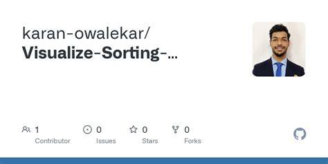 Github Karan Owalekarvisualize Sorting Algorithms
