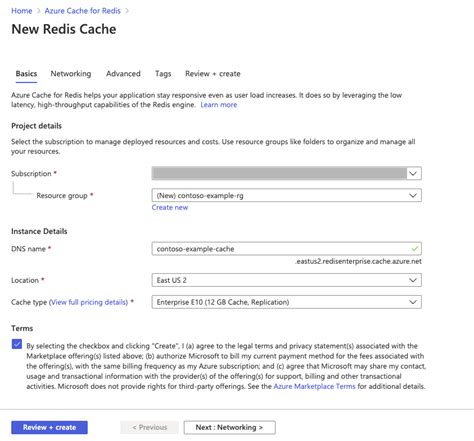 Quickstart Een Redis Enterprise Cache Maken Azure Cache For Redis