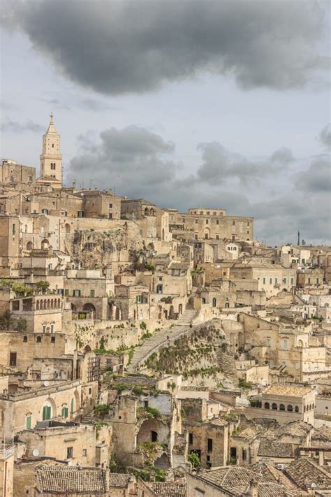 Viewpoint Of The Ancient Town Of Matera Sassi Di Matera European