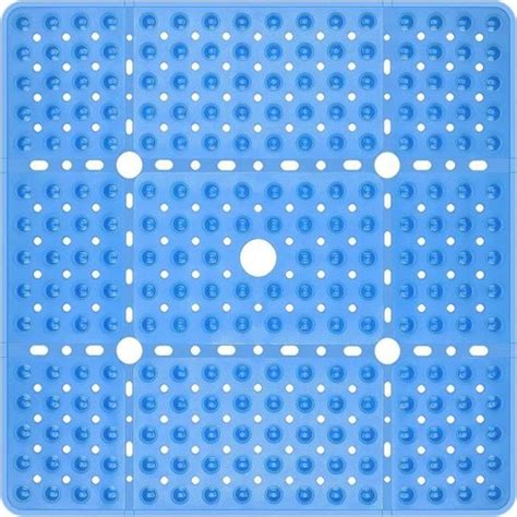 Tapis De Douche Antidérapant X Cm Tapis De Bain Carré Antidérapant Avec Ventouses Sans