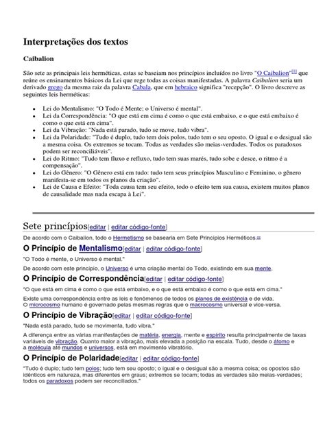 As Sete Leis Herméticas Segundo O Caibalion Pdf Hermetismo Hermes