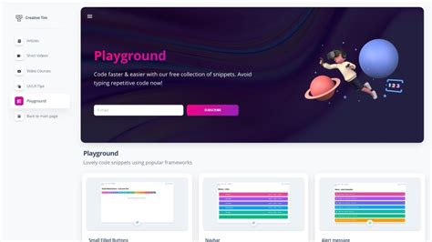 Creative Tim Courses New Learning Platform For Web Designers