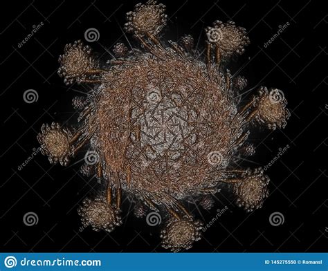 Geometry Of Space Series Visually Attractive Backdrop Made Of