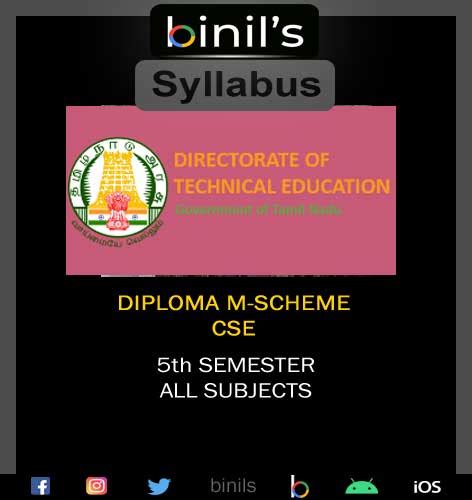 Diploma M Scheme CSE Syllabus Th Sem PDF Download Binils Com