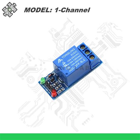ENGLAB A Relay Module V V V Channels Relay Module For Microcontroller Arduino