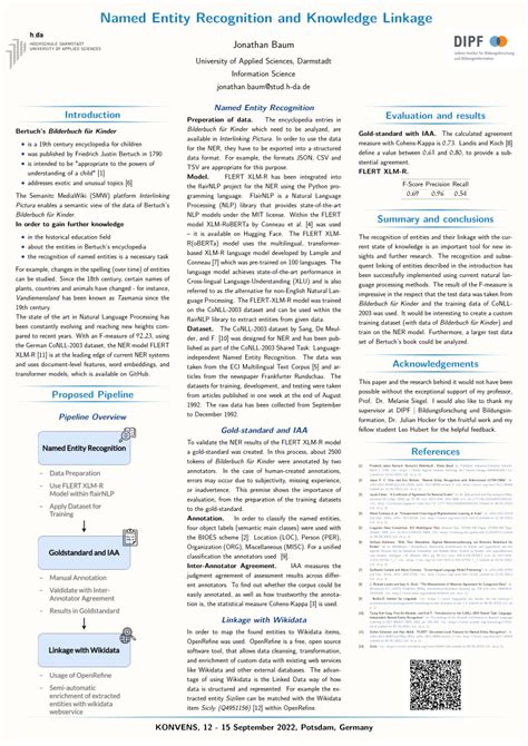 pdf named entity recognition and knowledge linkage