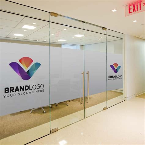 Custom Etched Glass Decals Lush Banners