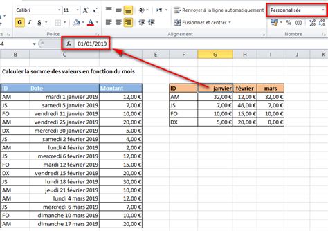 Calculer La Somme Des Valeurs En Fonction Du Mois Excel WayToLearnX