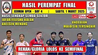 Hasil Final Jerman Open 2025 Hari Ini Rehan Gloria Gagal Juara Unggulan