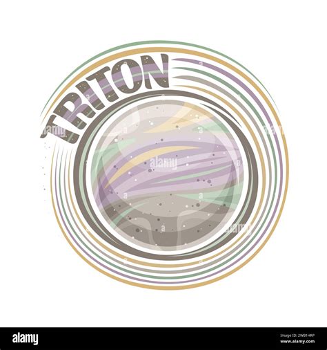 Triton Moon Stock Vector Images Alamy