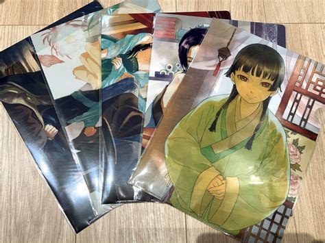 薬屋のひとりごと 薬屋のひとりごと展 クリアファイル 5種 メルカリ