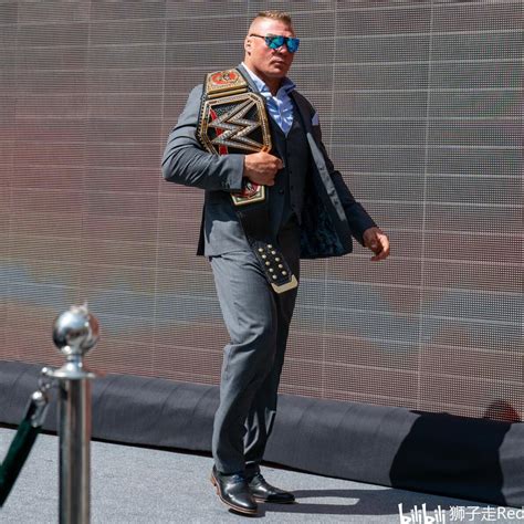 Wwe现任冠军猛兽brock Lesnar布洛克莱斯纳人物介绍及精选照片集 哔哩哔哩