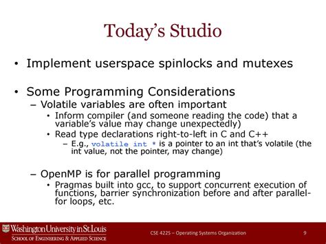 Userspace Synchronization Ppt Download