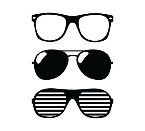 Aviator Sunglasses Svg File For Cricut Vector Icon Printable Etsy