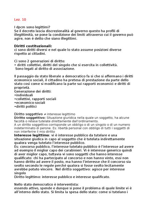 Appunti Presi A Lezione Docsity