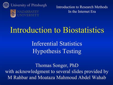 Lecture2 Hypothesis Testing Ppt