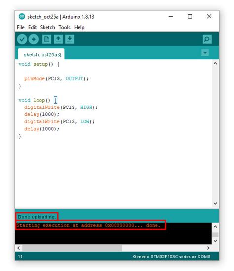 การใช้งานบอร์ด Stm32 Stm32f103c8t6 กับ Arduino Ide รับทําโปรเจค Arduino