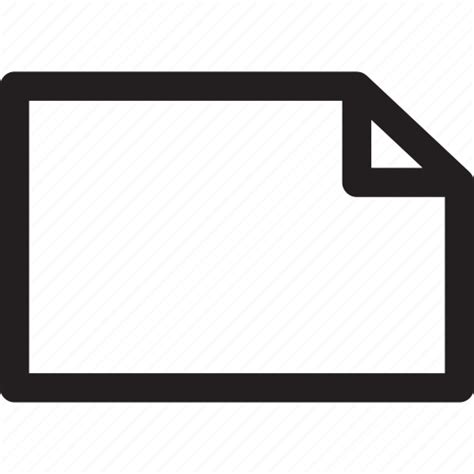 Document Empty File Page Plain Icon