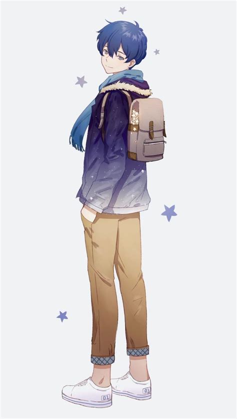 Pin By Haruka Hymura On Vocaloid Vocaloid Kaito Anime Guys Kaito