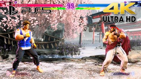 Street Fighter 6 Luke Vs Ryu Gameplay Demo 4k Youtube