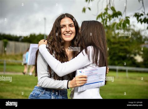 18 August 2022 Swansea Wales Gower College Swansea Studenten Und