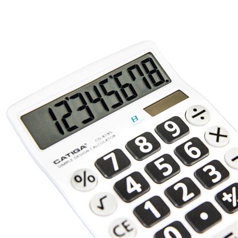 Catiga Cd 8185 Office And Home Style Basic Calculator 8 Digit Lcd Display Ebay