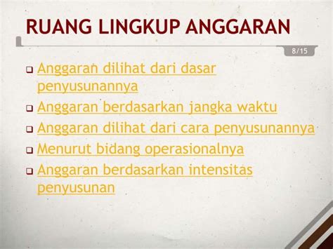 Penganggaran Perusahaan Pengertian Dan Penjelasan Sederhana PPT